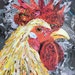 Bad Ass Rooster Collage - Etsy