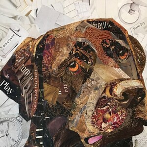 Chocolate Labrador Retriever Collage - Etsy