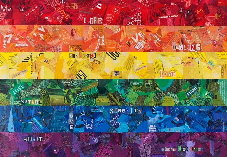 Pride Flag Collage - Etsy