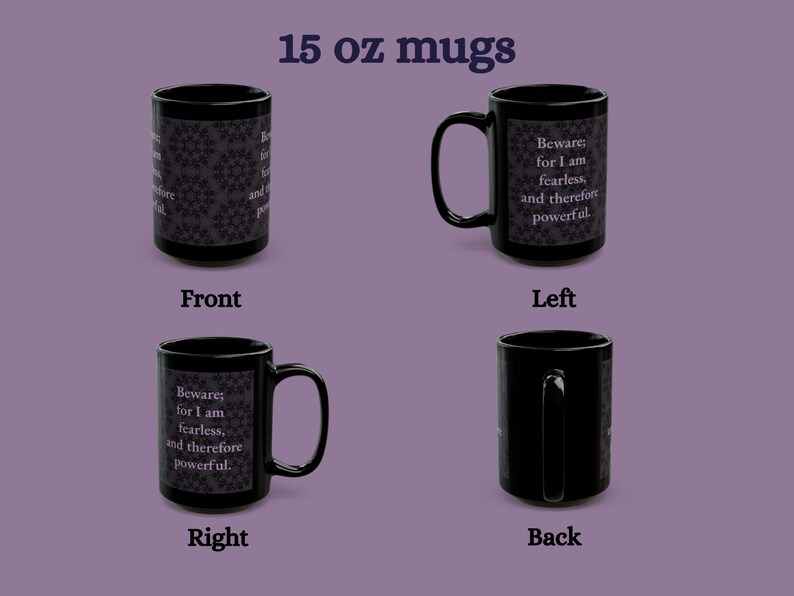 Gothic Frankenstein Mary Shelley Quote Mug | Dark Academia Literary ...