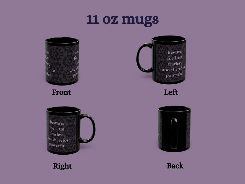 Gothic Frankenstein Mary Shelley Quote Mug | Dark Academia Literary ...