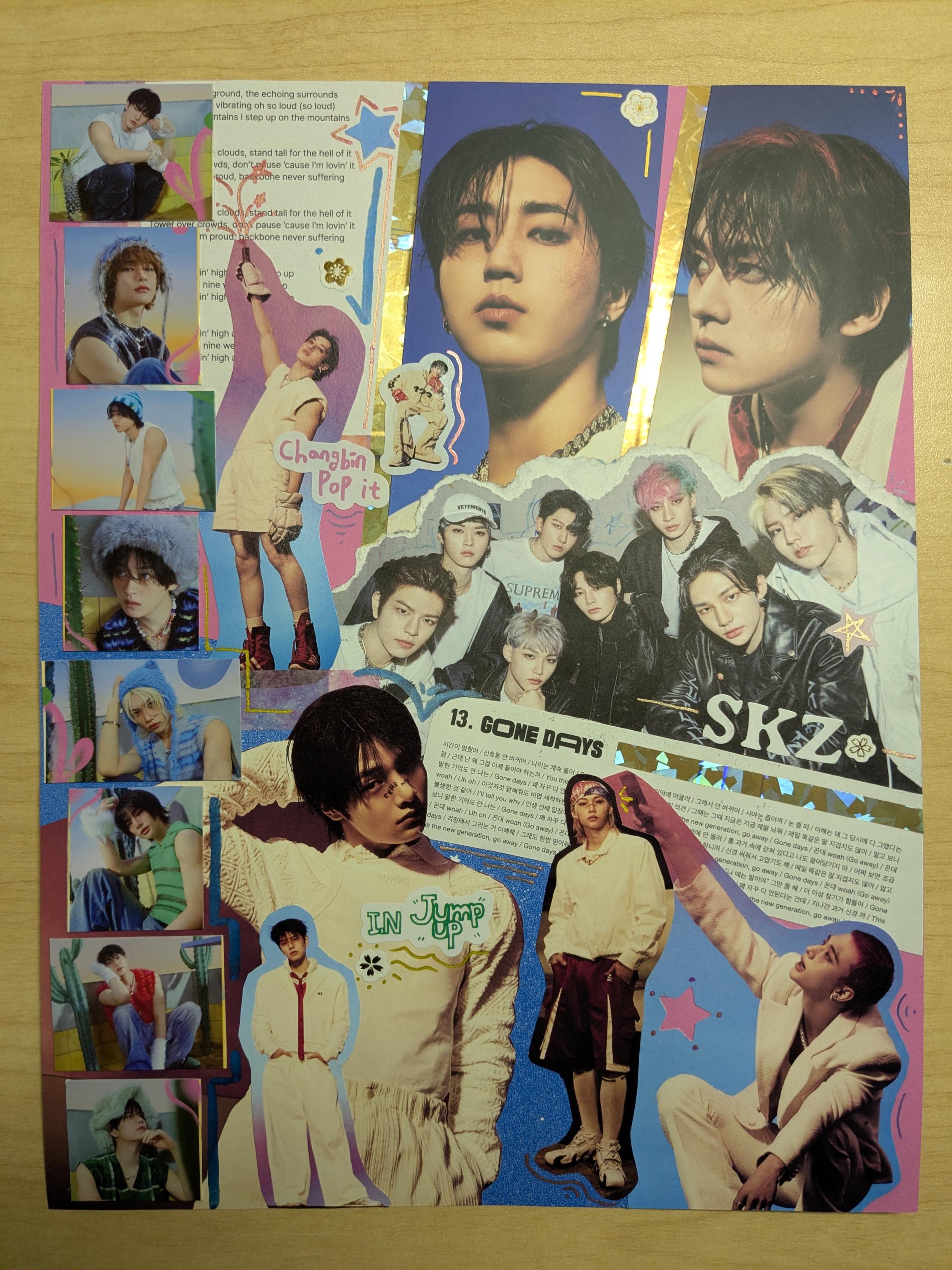 Custom K-pop Group Collage Page for Photocard Binders (1 Group Page) - Etsy