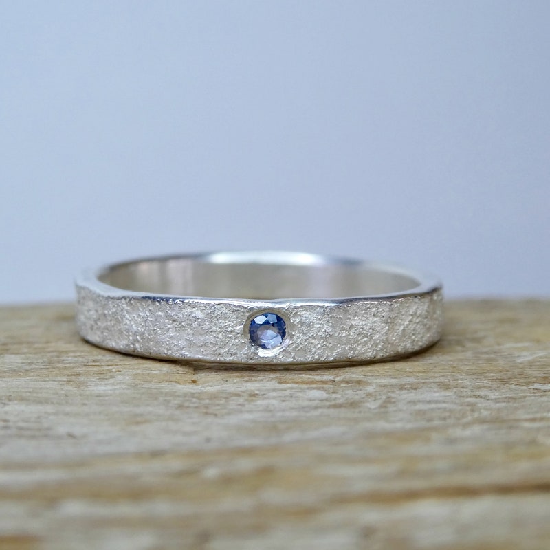 Flush Set Ring - Etsy