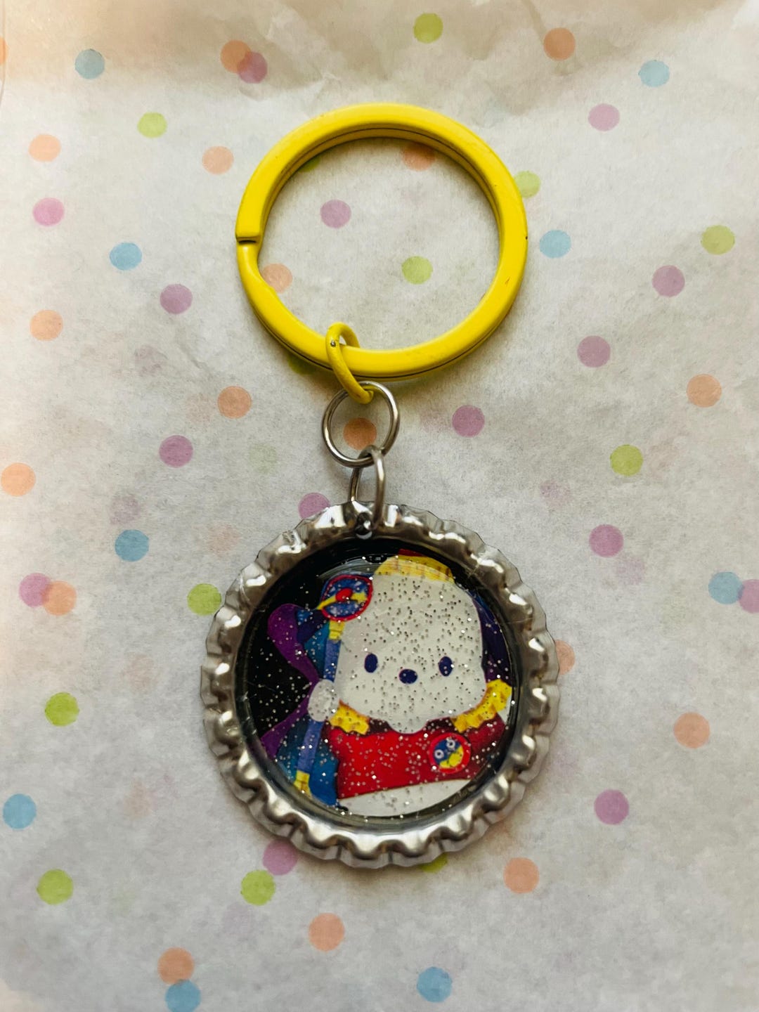 Pochacco X Time Wizard Keychain - Etsy