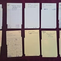 25 Vintage Library Borrower Cards (one or Zero Signatures or Stamps) - Etsy