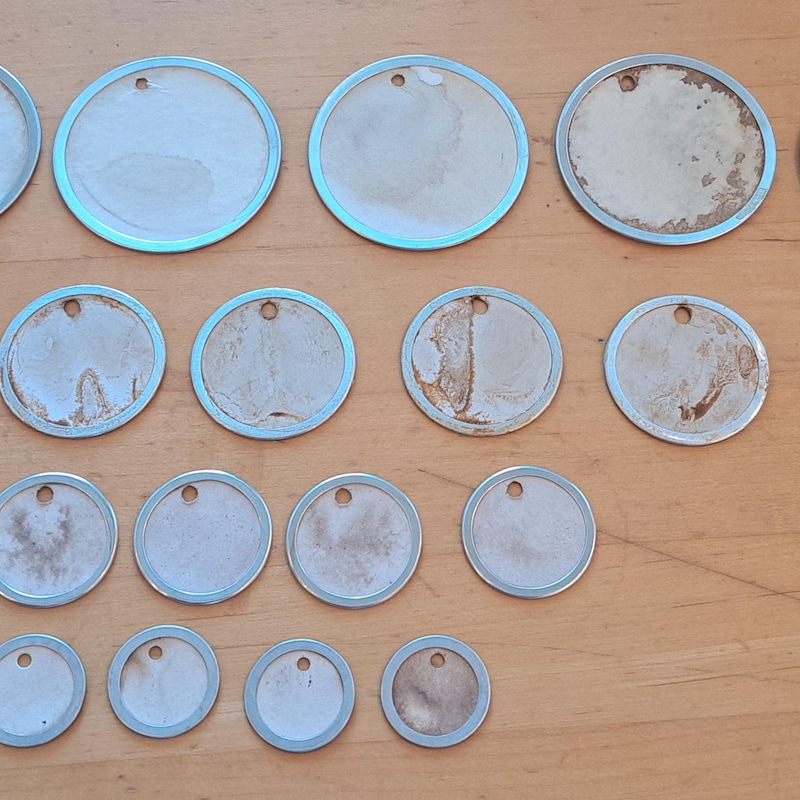 Metal Rim Tag - Etsy