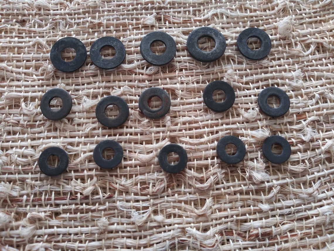 Rusted Fender Washers. Set of 15 Rusted Embellishments for - Etsy