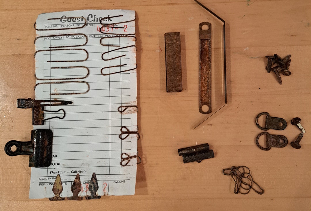 New Rusted Elements Junk Journal Kit - Etsy