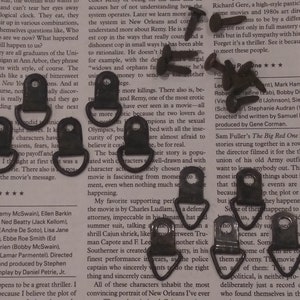 Rusted D Ring Fasteners Set of 6 Rusted Fasteners Rusted - Etsy