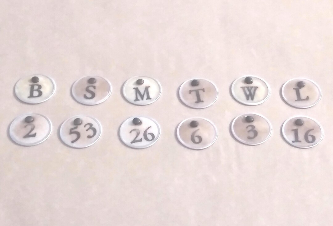 Faux Vintage Enameled Metal Tags, Junk Journal Supplies, Set of 12 - Etsy