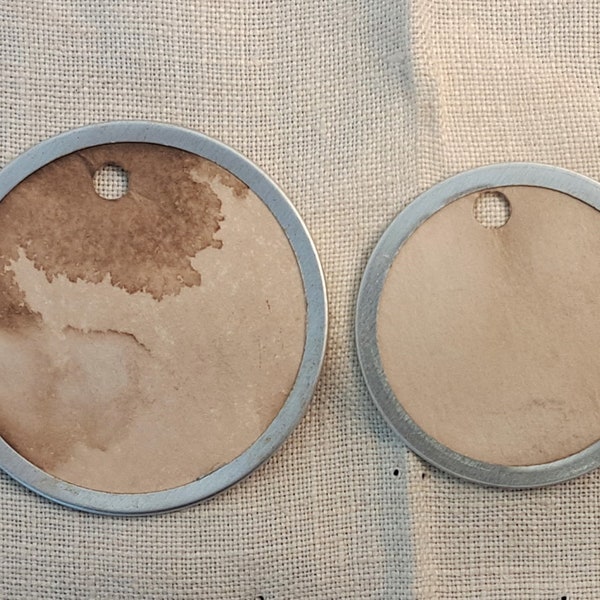 Metal Rim Tag - Etsy