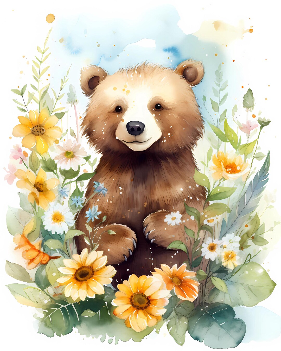 Summer Shade – Gentle Creatures of the Forest | Watercolor Woodland ...