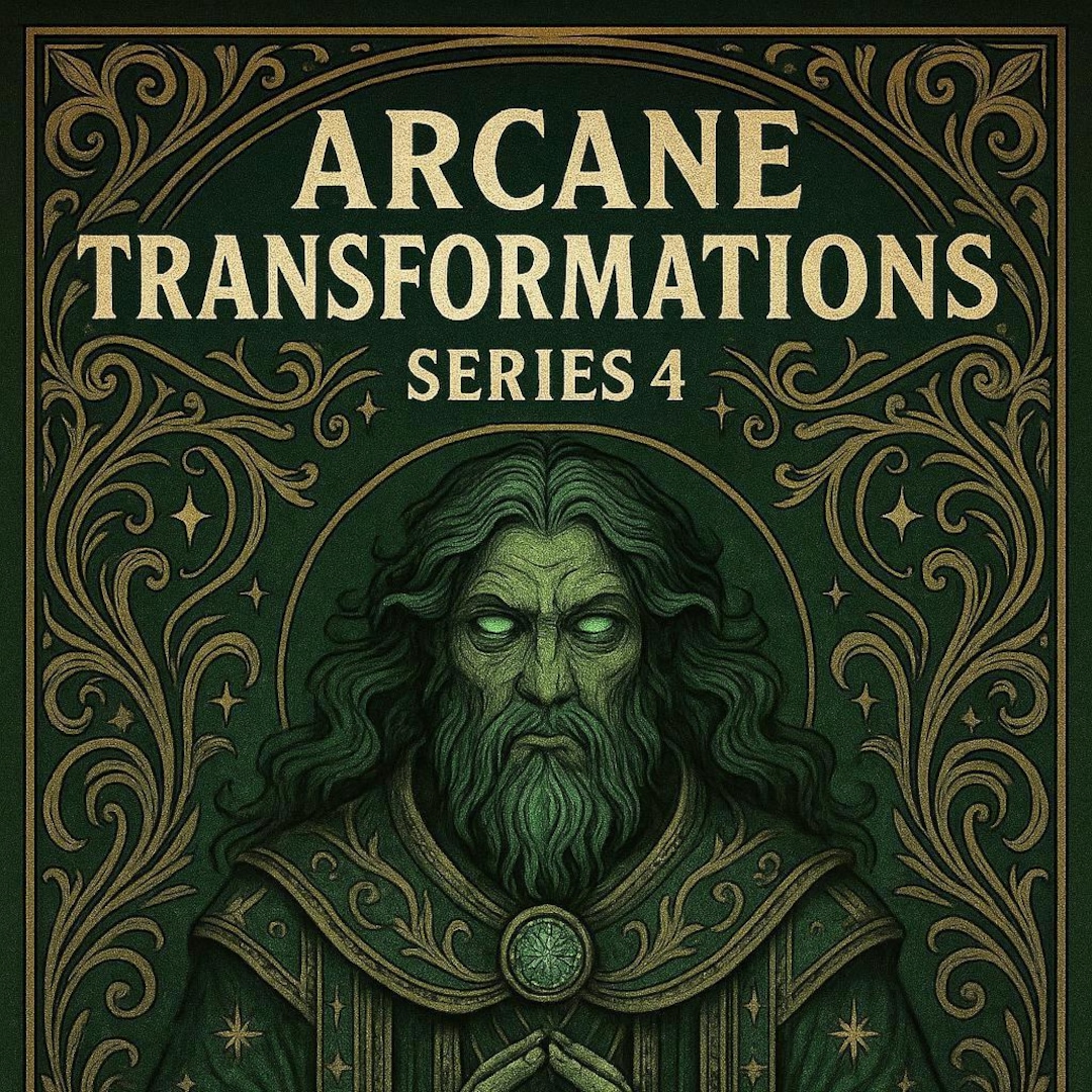 Arcane Transformations Card Game: Series 4, Printable Coloring Cards ...