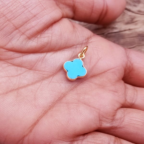 Turquoise Clover - Etsy