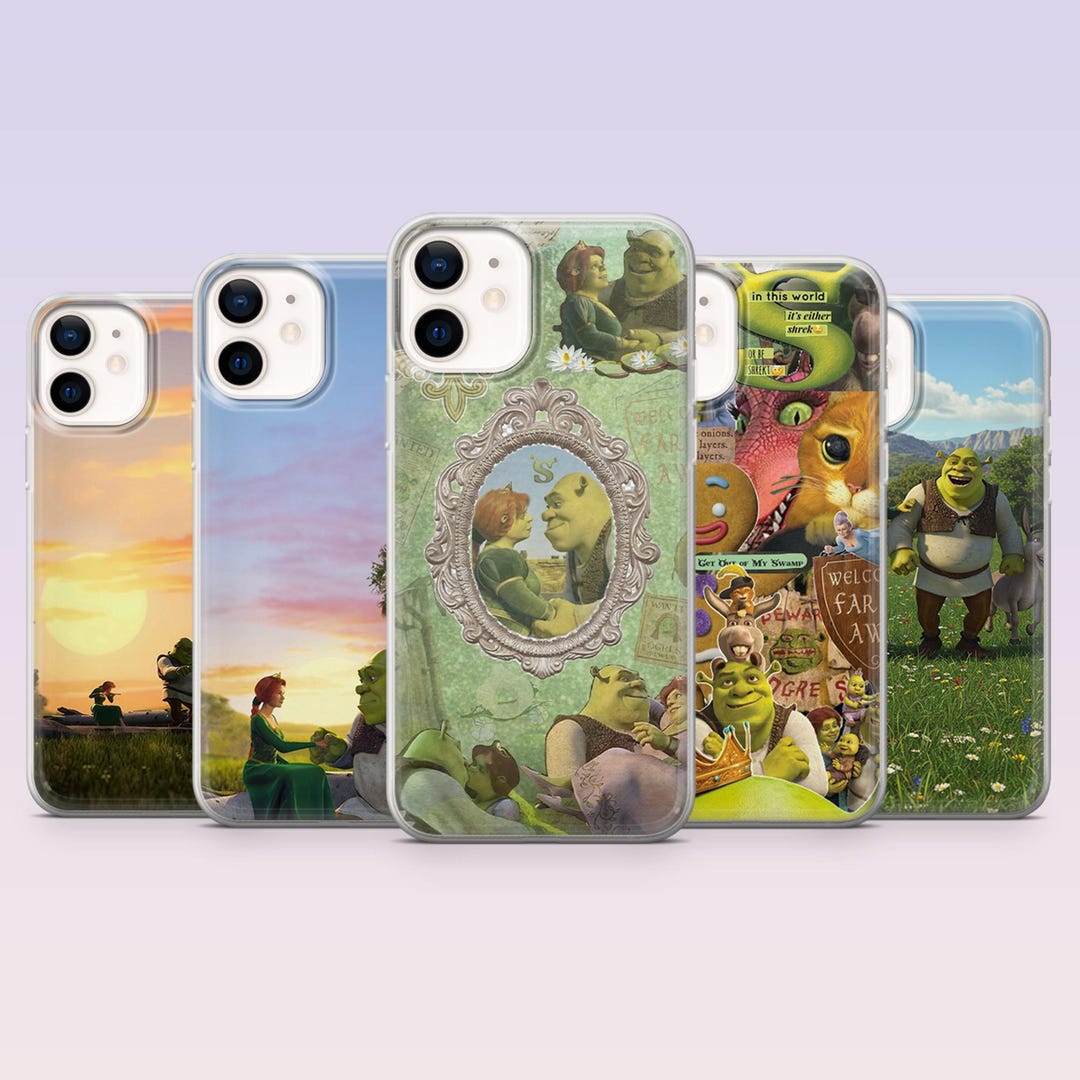 Shrek Phone Case Ogre Swamp Cover for iPhone 17pro, 16, 15, 14, 13, 12 ...