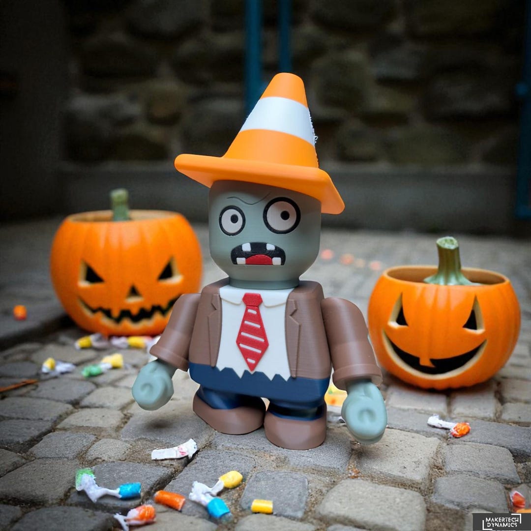 Plants Vs Zombies Brainz Chunkable – 6" Zombie Collectible Toy – Geek ...