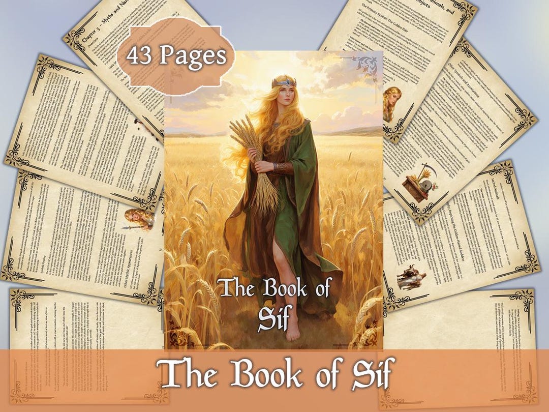 The Book of Sif | Norse Mythology Encyclopedia | Esoteric Deity Book ...
