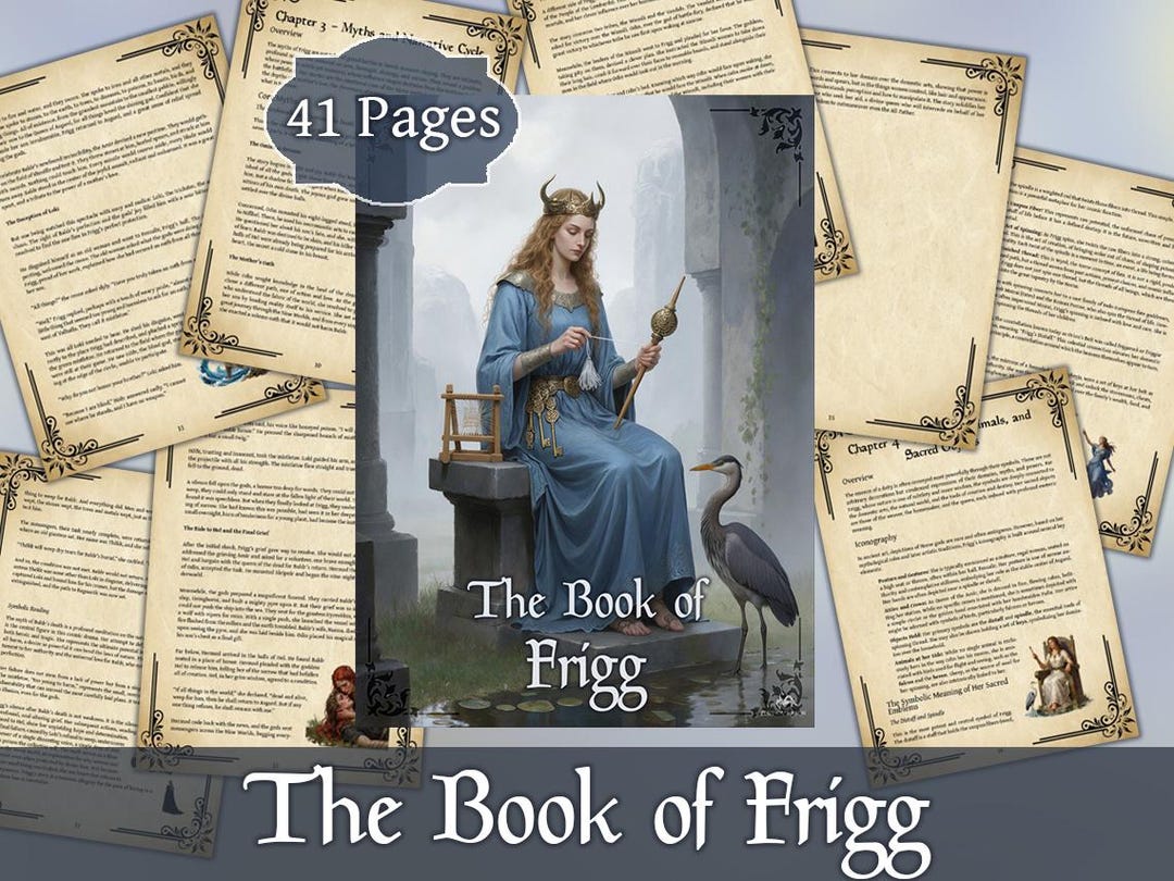 The Book of Frigg | Norse Goddess Encyclopedia | Esoteric Deity Book ...