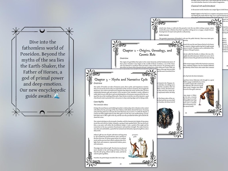 The Book of Poseidon | Greek God Mythology Encyclopedia | Esoteric ...