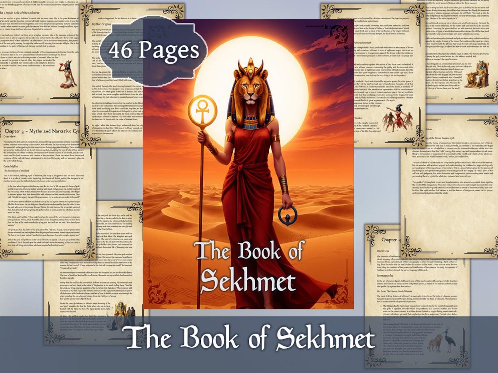The Book of Sekhmet | Esoteric Deity Book of Power and Healing ...