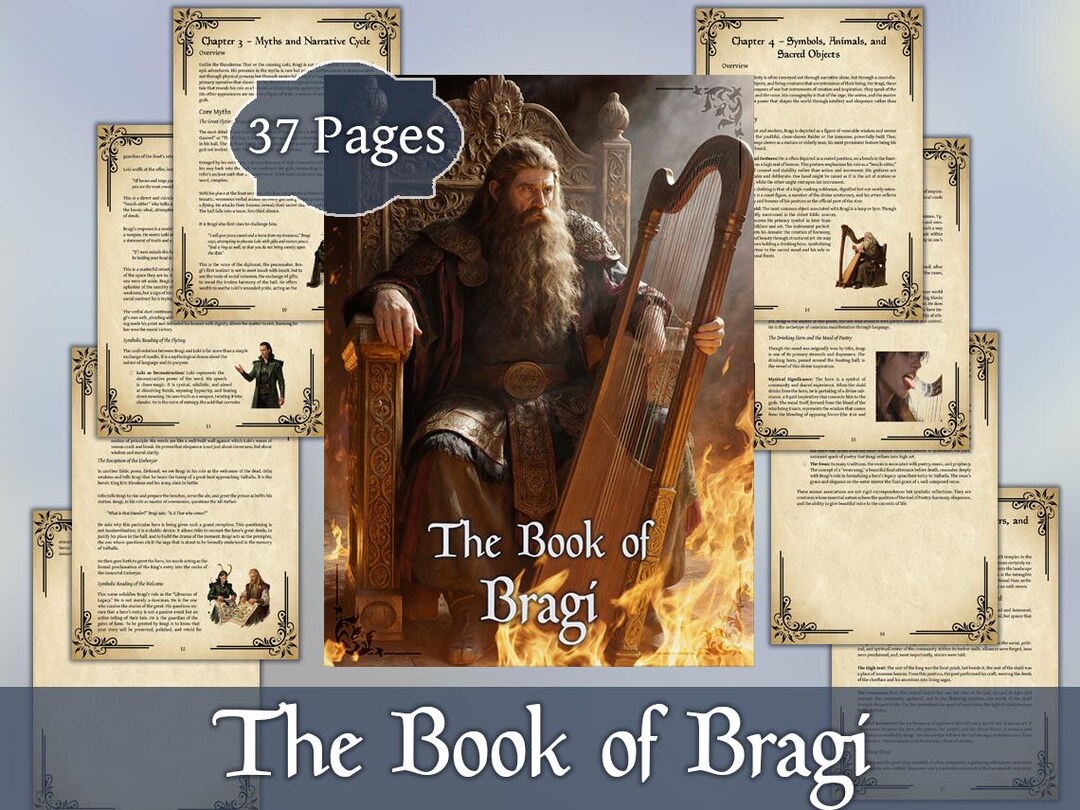 The Book of Bragi | Norse God of Poetry Encyclopedia | Esoteric Deity ...
