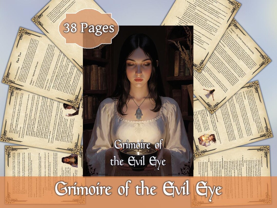 Grimoire of the Evil Eye | Digital Book for Psychic Protection & Energy ...