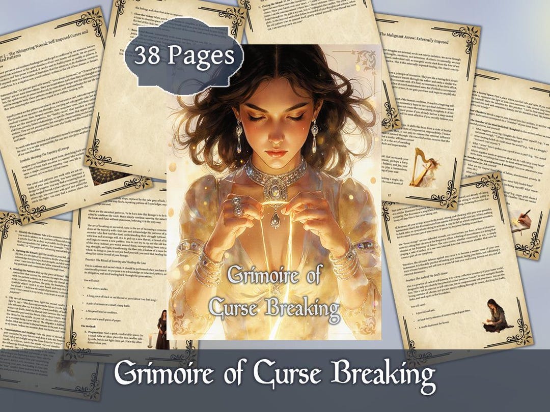 Grimoire of Curse Breaking | Digital Guide to Unbinding and Energetic ...