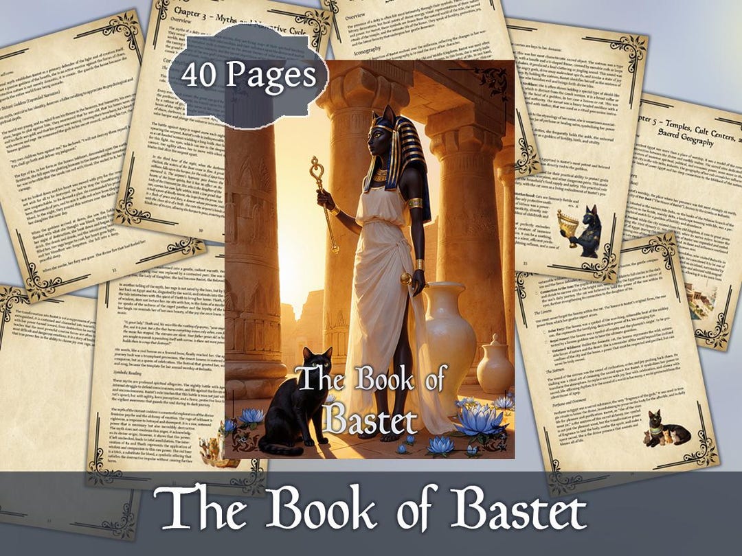 The Book of Bastet | Egyptian Goddess Encyclopedia | Esoteric Deity ...