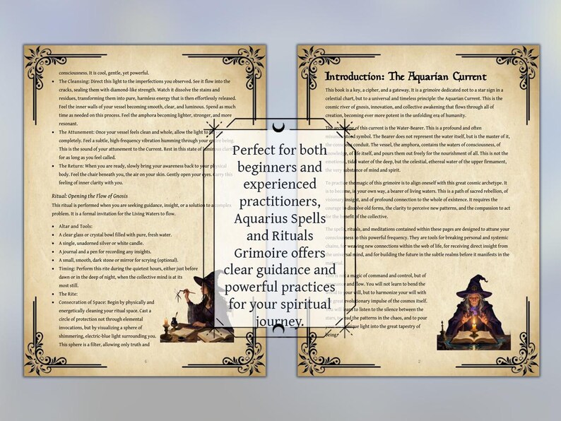 Aquarius Spells and Rituals Grimoire — Astrology Guide - Horoscope ...