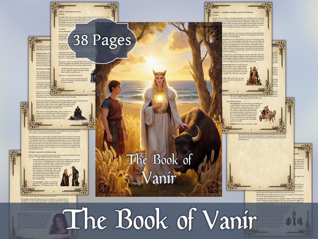 The Book of Vanir | Norse Gods of Fertility and Magic | Esoteric Deity ...