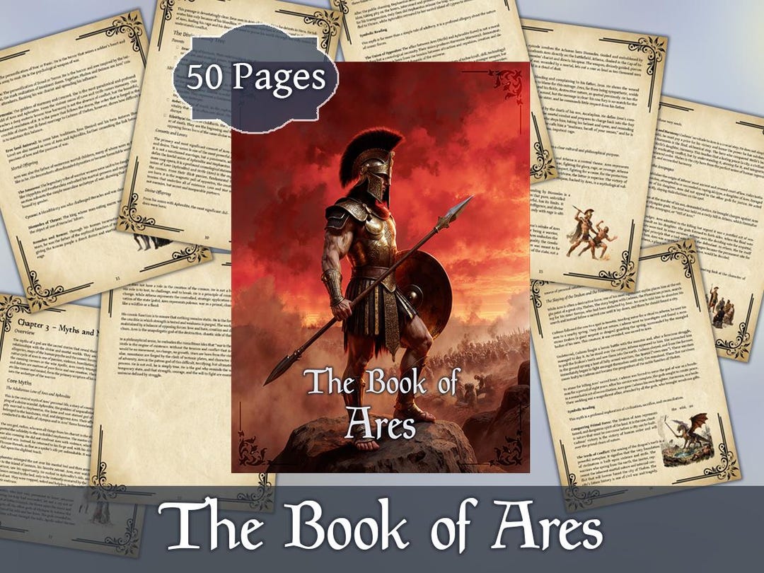The Book of Ares | Greek Mythology Encyclopedia | Esoteric Deity Book ...