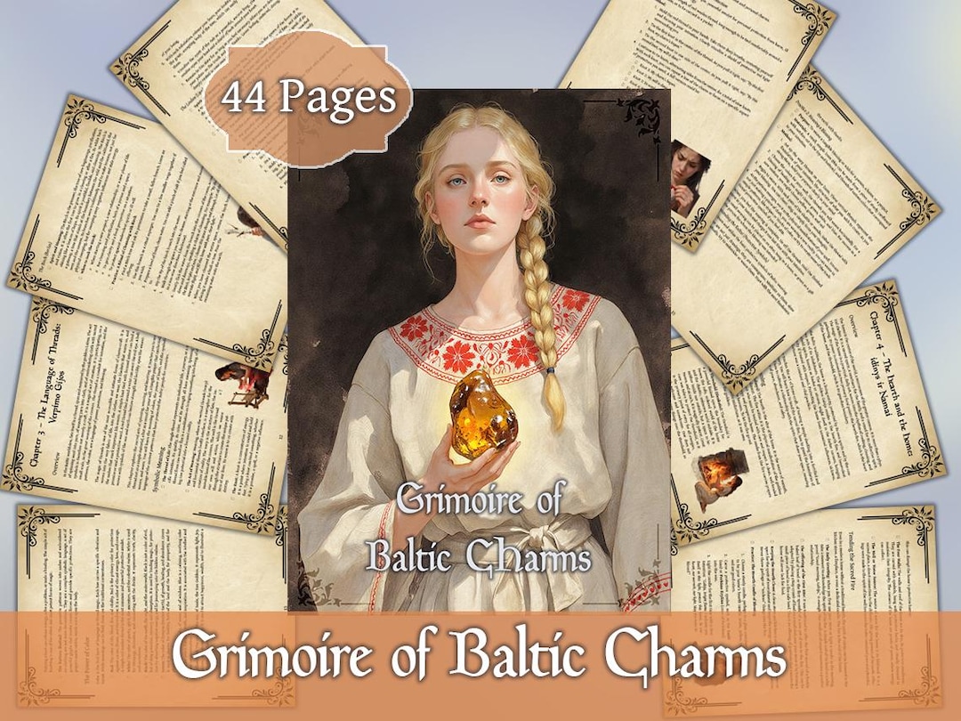 Grimoire of Baltic Charms | Digital Book of Baltic Folk Magic and ...