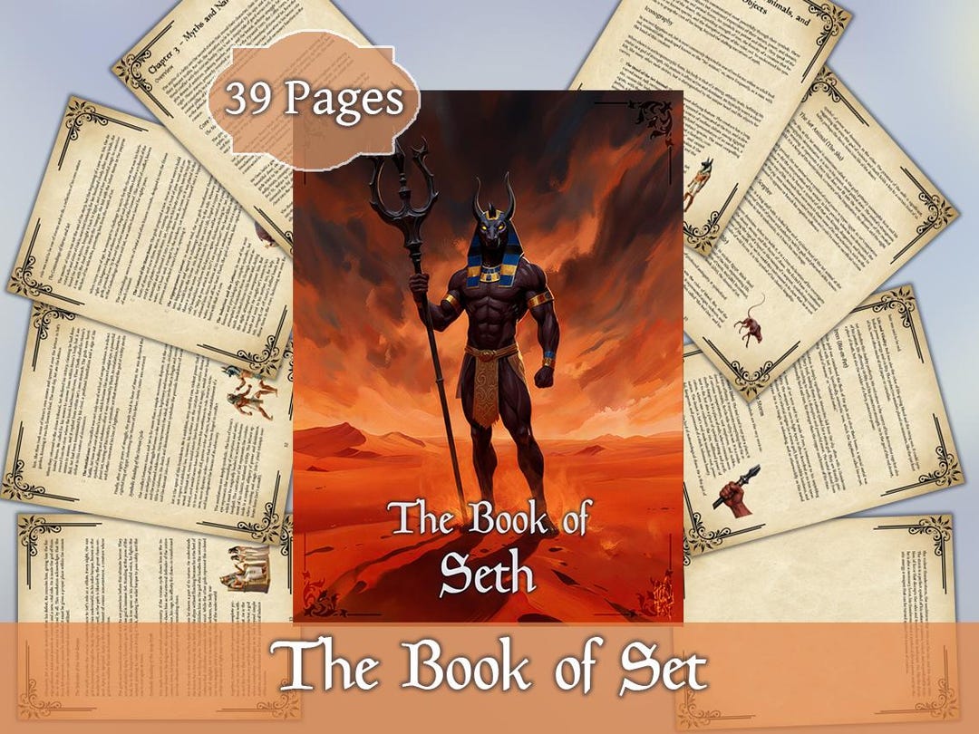 The Book of Set | Egyptian God Mythology Encyclopedia | Esoteric Deity ...