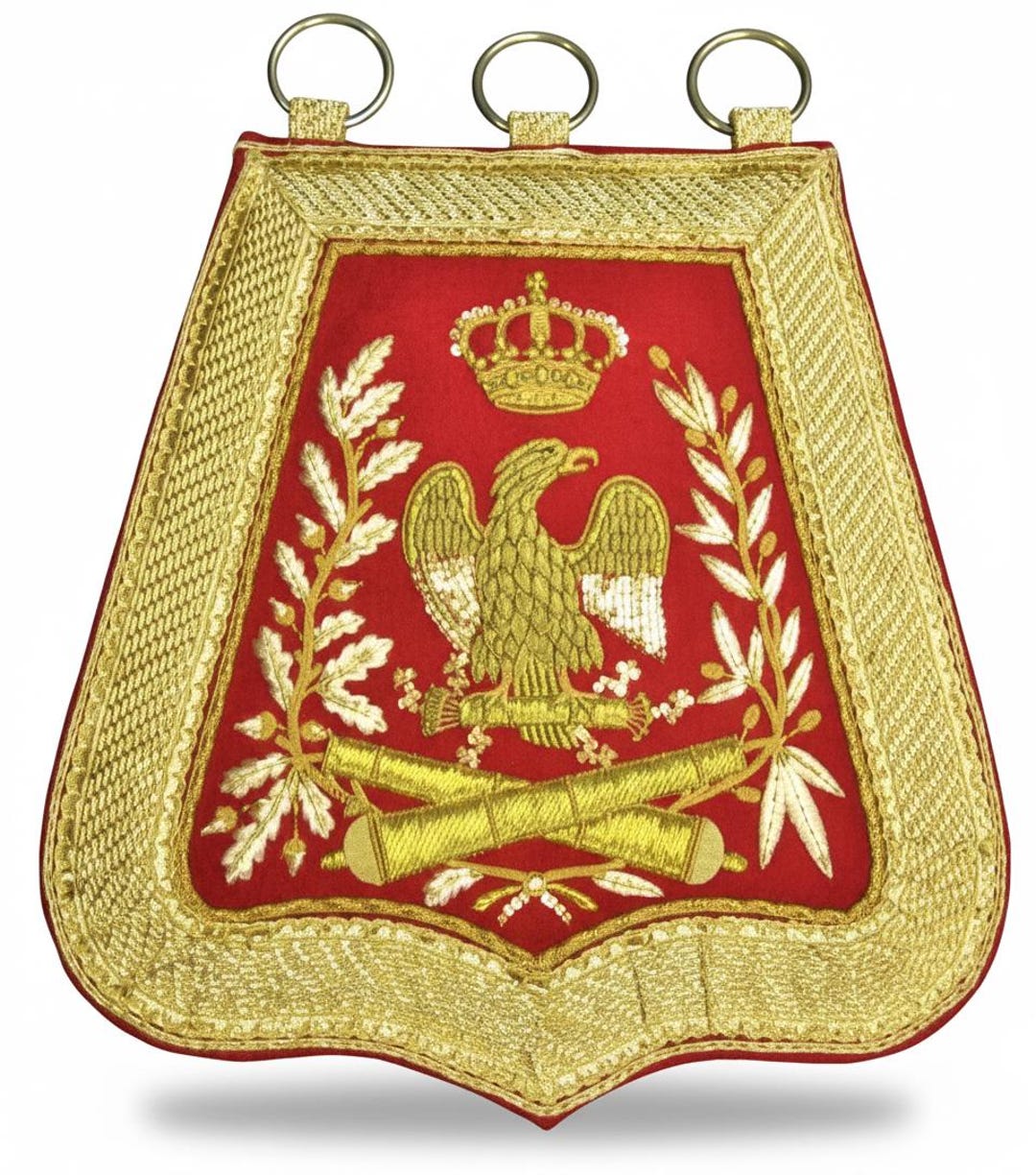 Replica Sabretache Artillerie à Cheval De La Garde | Handcrafted ...
