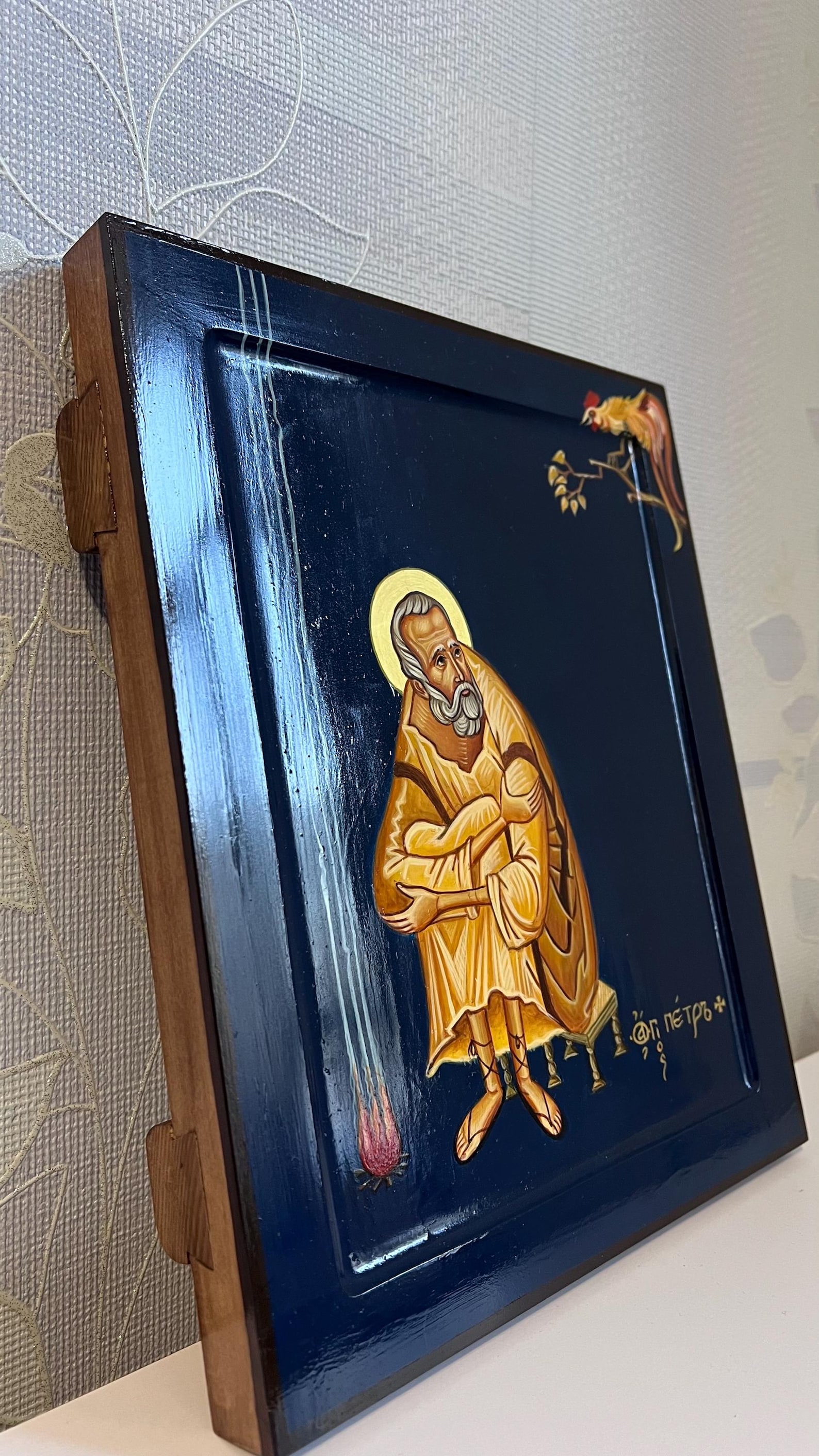 Hand-painted Saint Peter Icon, Orthodox Art - Etsy