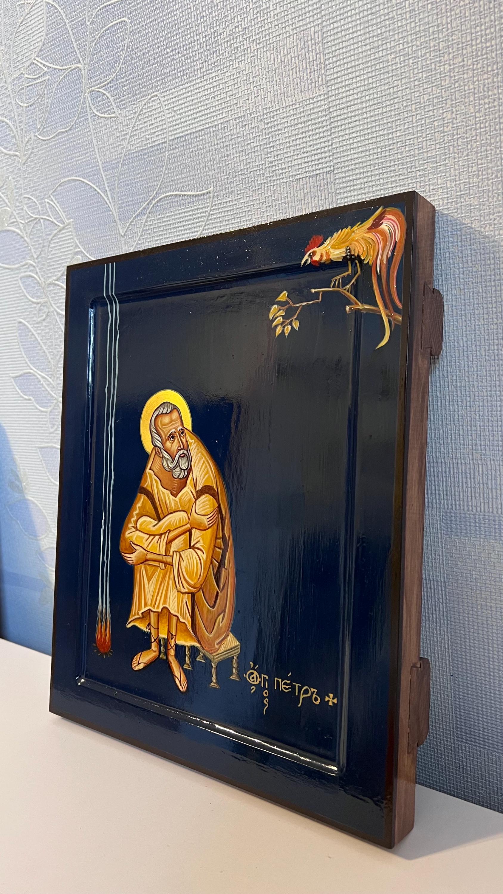 Hand-painted Saint Peter Icon, Orthodox Art - Etsy