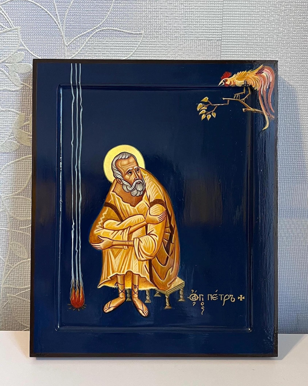 Hand-painted Saint Peter Icon, Orthodox Art - Etsy