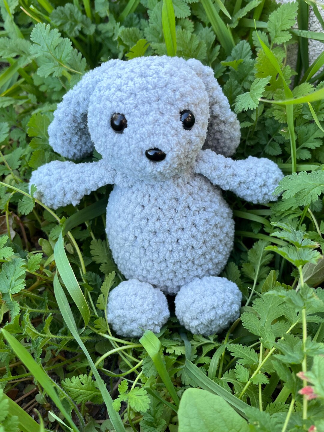 Small Soft Gray Crochet Bunny - Etsy