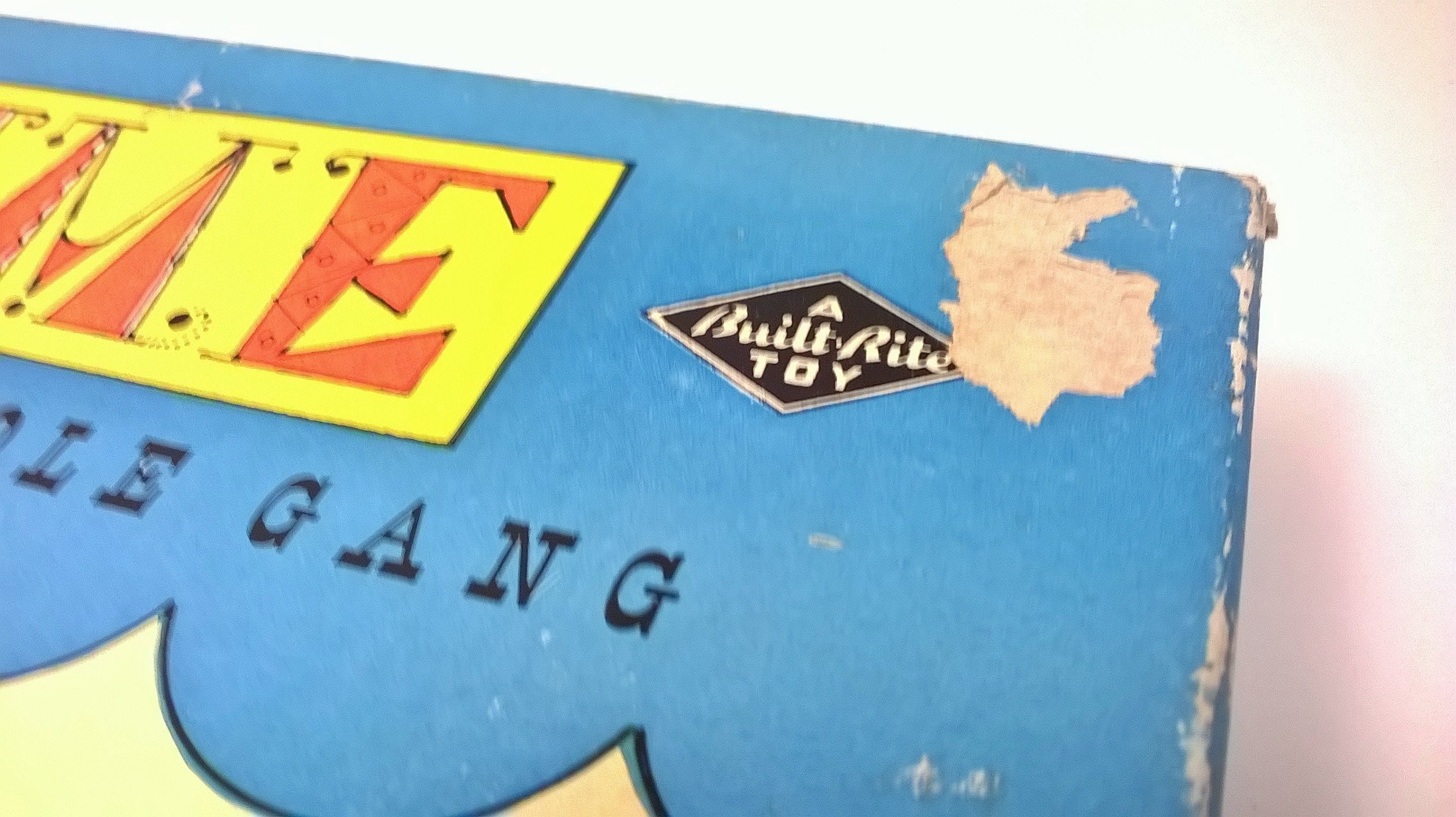 BUILT RITE Toy Puzzle Time A Gang of Inlaid Puzzles Vintage 1930s ...