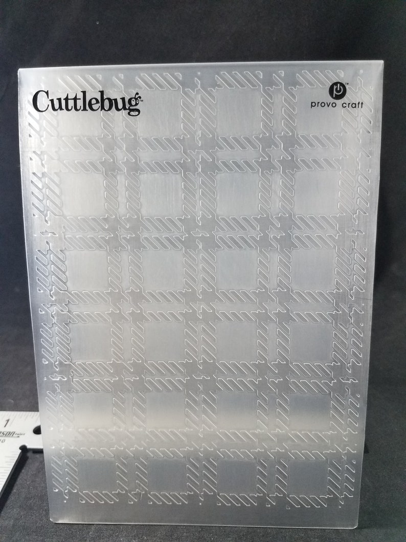 Cuttlebug Winter Bundle Embossing Folders Set of 4 Tartan - Etsy