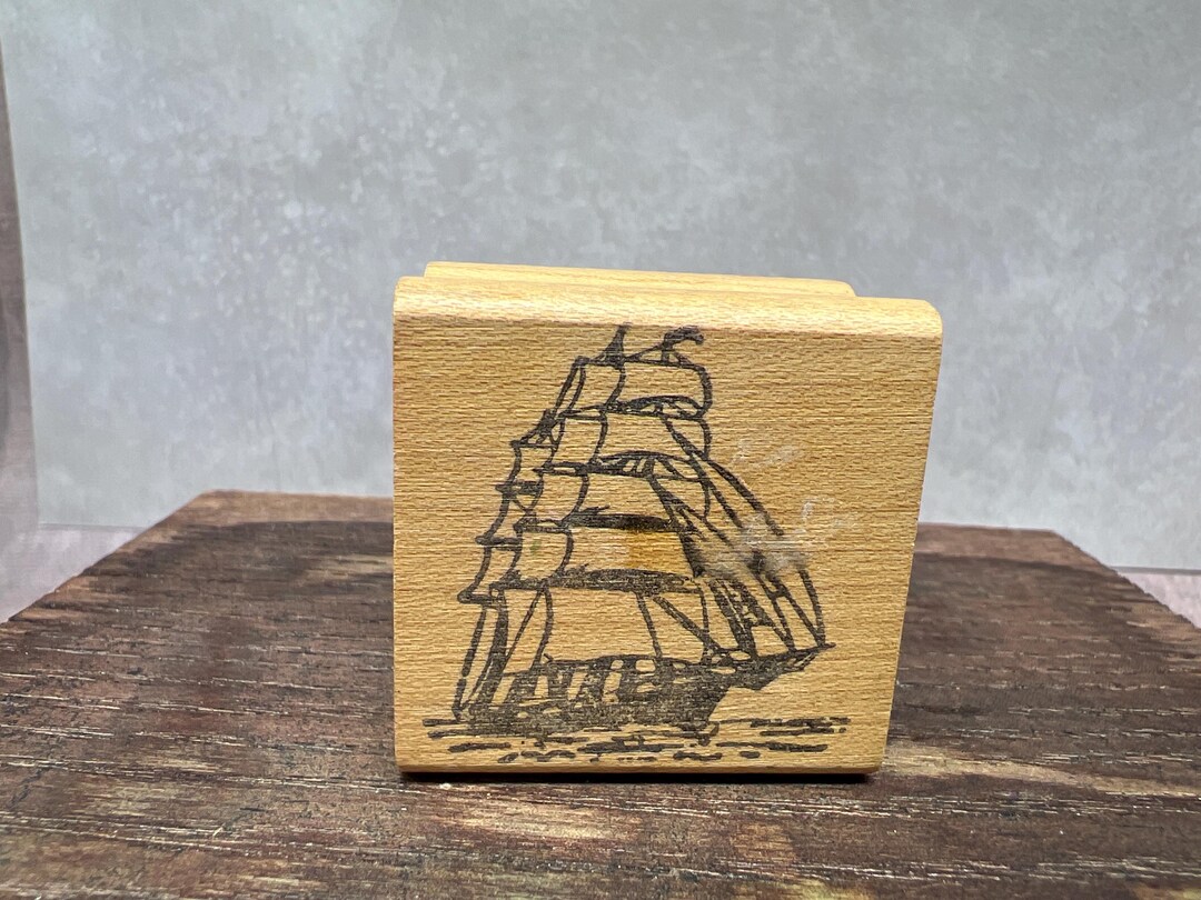 Ship Used Rubber Stamp View Photos Stamp Francisco - Etsy