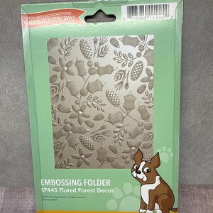 Fluted Forest Decor Embossing Folder - Etsy