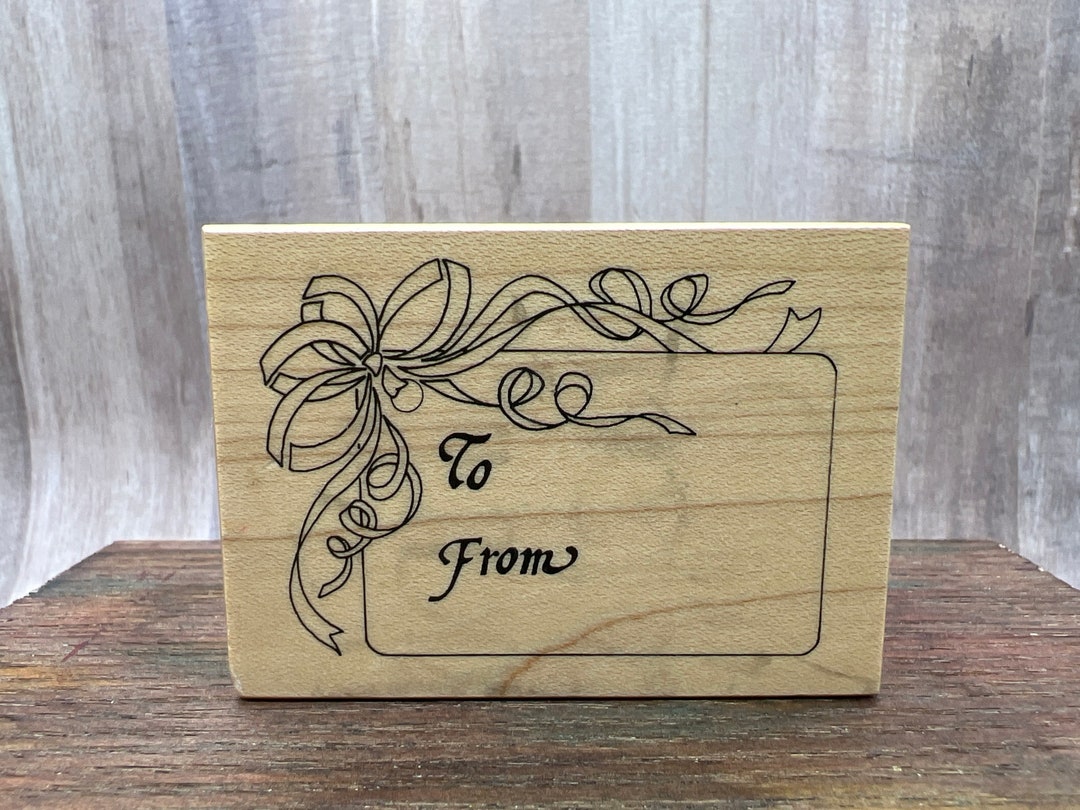 A Desde Ribbon PSX F 395 Sello de goma usado Ver todas las - Etsy España