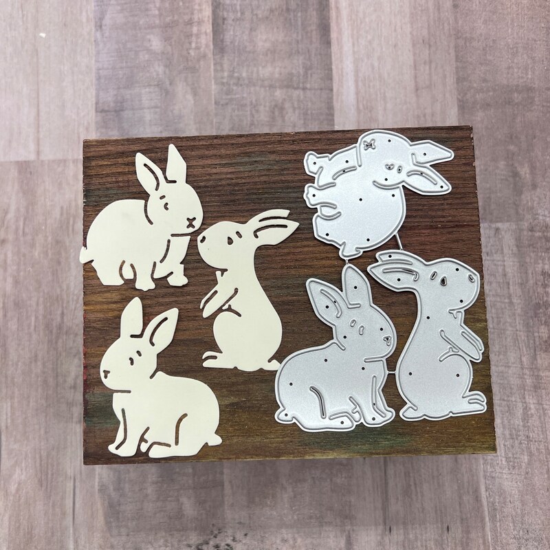 Bunny Die Cut - Etsy