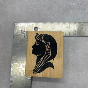 Pharaoh Egyptian USED Rubber Stamp View All Photos Judi Kins - Etsy