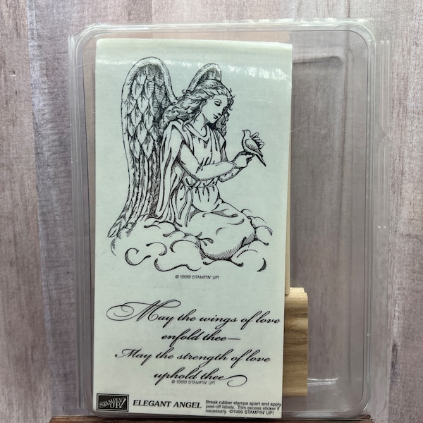Stampin up Angel Stamp - Etsy