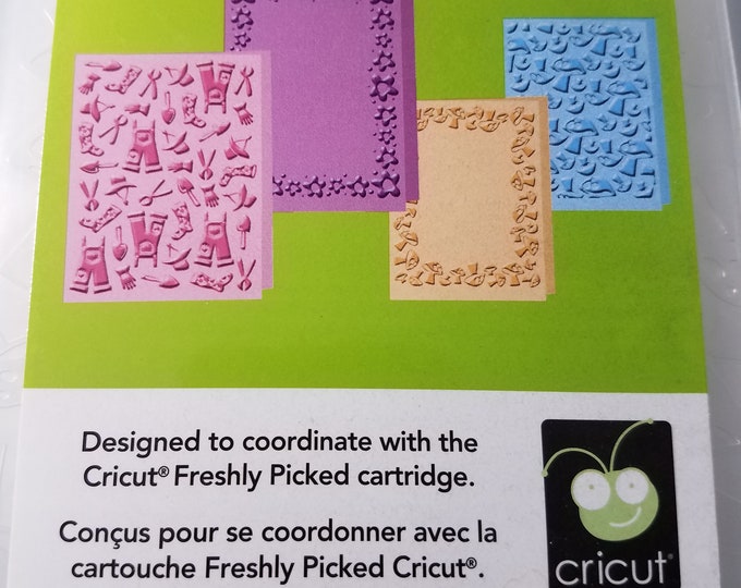 Freshly Picked Cuttlebug Embossing Folder Set of 4 - Etsy