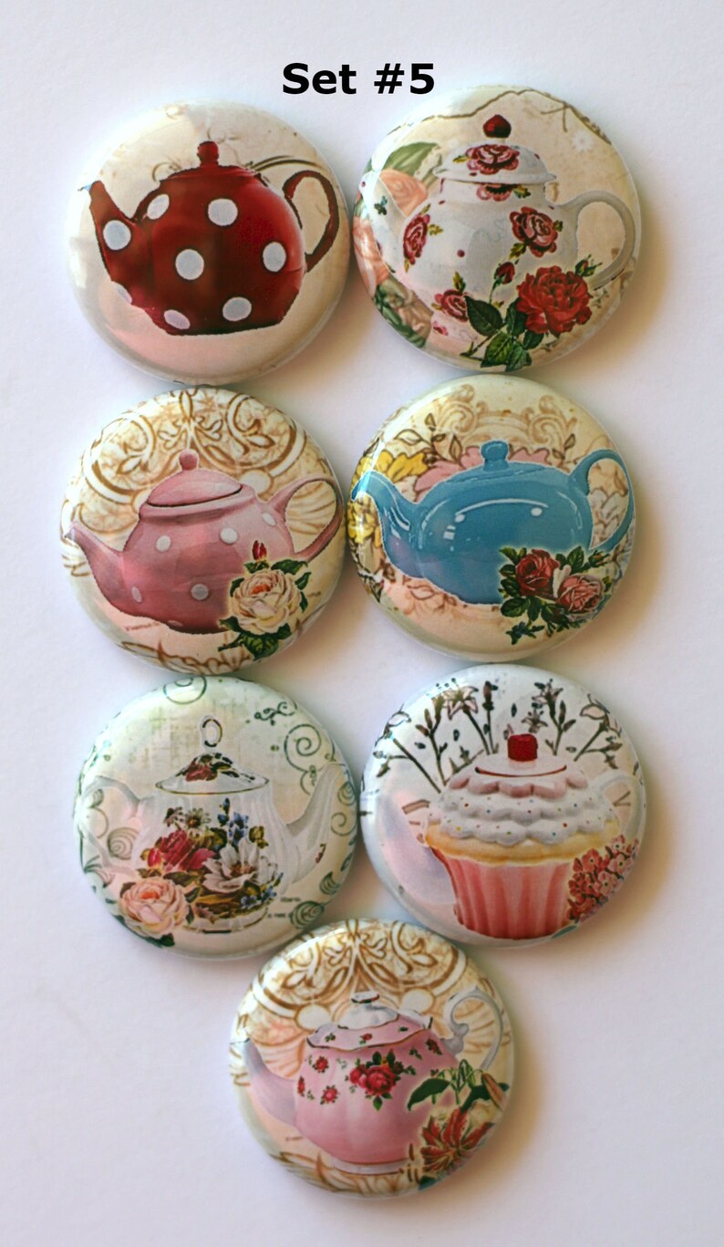 Teapot Buttons, Pins, Badges, Flair - Etsy