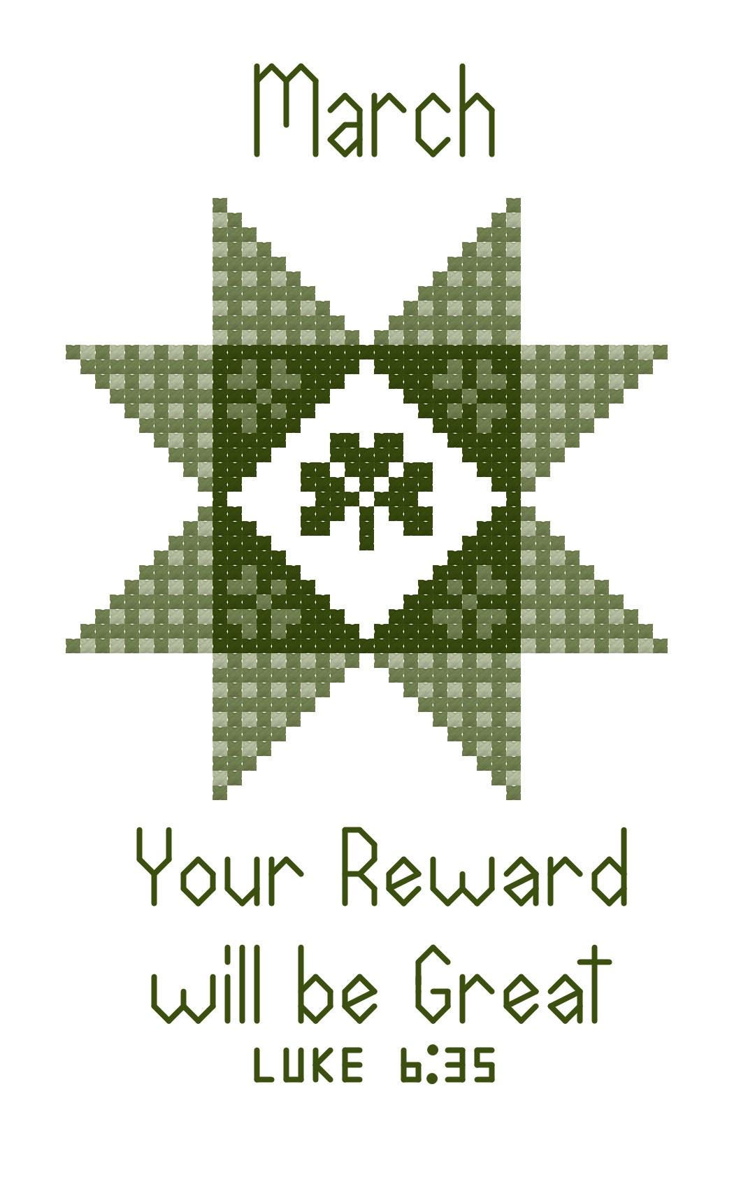 1-12 Star Quilt Block PDF Pattern - Etsy
