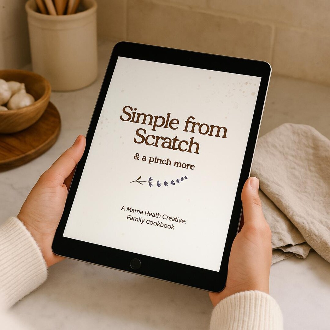 Simple From Scratch | Organic Mom | All-natural Family Cookbook | Easy ...